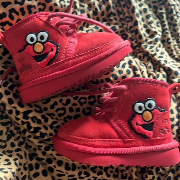 UGG | Shoes | Ugg Australia X Sesame Streetelmo Neumel Boots | Poshmark